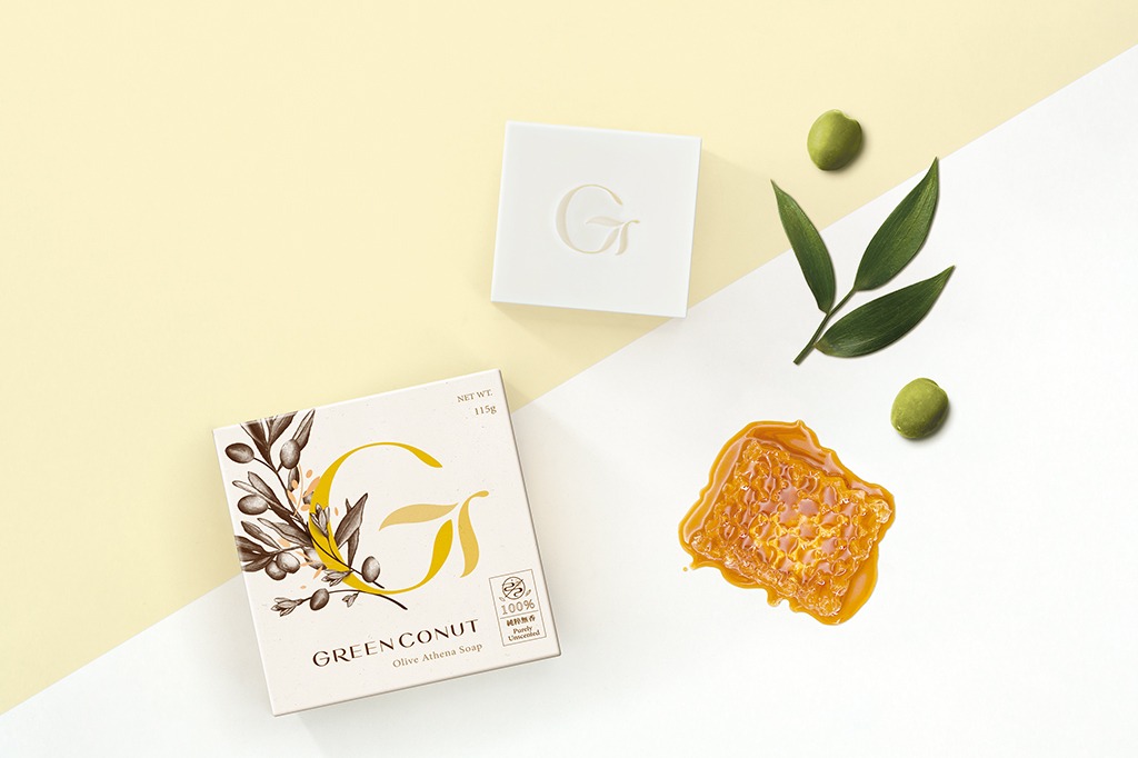 Olive Athena Soap | 綠果 GREENCONUT