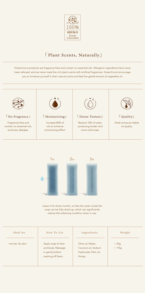 Olive Athena Soap | 綠果 GREENCONUT